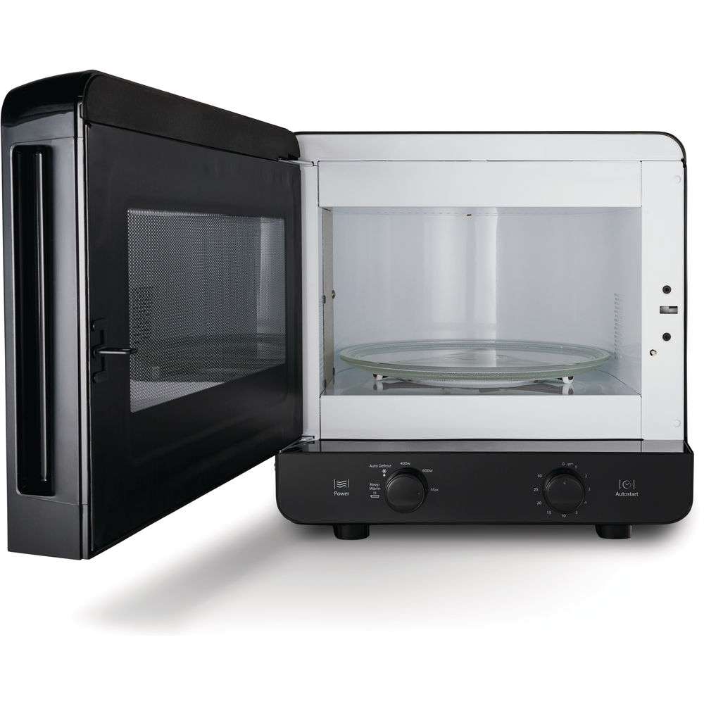 Hotpoint MWH 1311 B Compact Curved Microwave | G Craggs Ltd