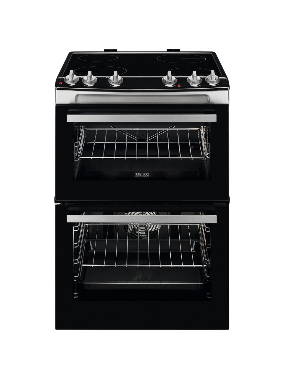 Zanussi ZCV66050XA 60cm Wide Electric Cooker with Ceramic Hob | Ceramic ...