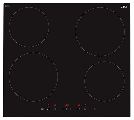 CDA HN6111FR 60cm Wide Induction Hob | Induction | Electric | Hobs ...