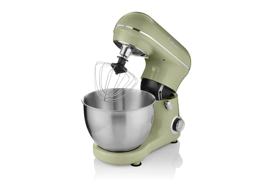 Swan SP21060GN 800W Retro Stand Mixer | Food Mixers | Processors ...