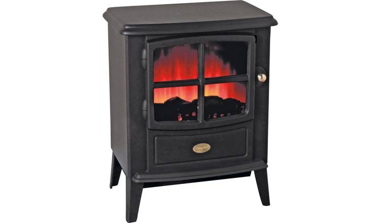 Dimplex BFD20R Brayford Freestanding Electric Log Effect Stove | Stove ...