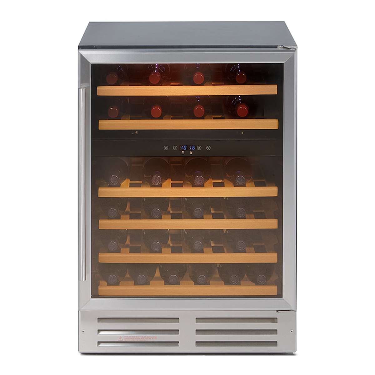 Stoves 444440919 600WC 60cm Wide Wine Cooler in Stainless Steel | G Craggs