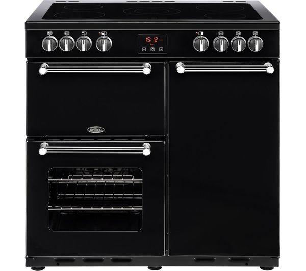 Belling 444444044 Kensington 90cm Wide Electric Ceramic Range Cooker ...