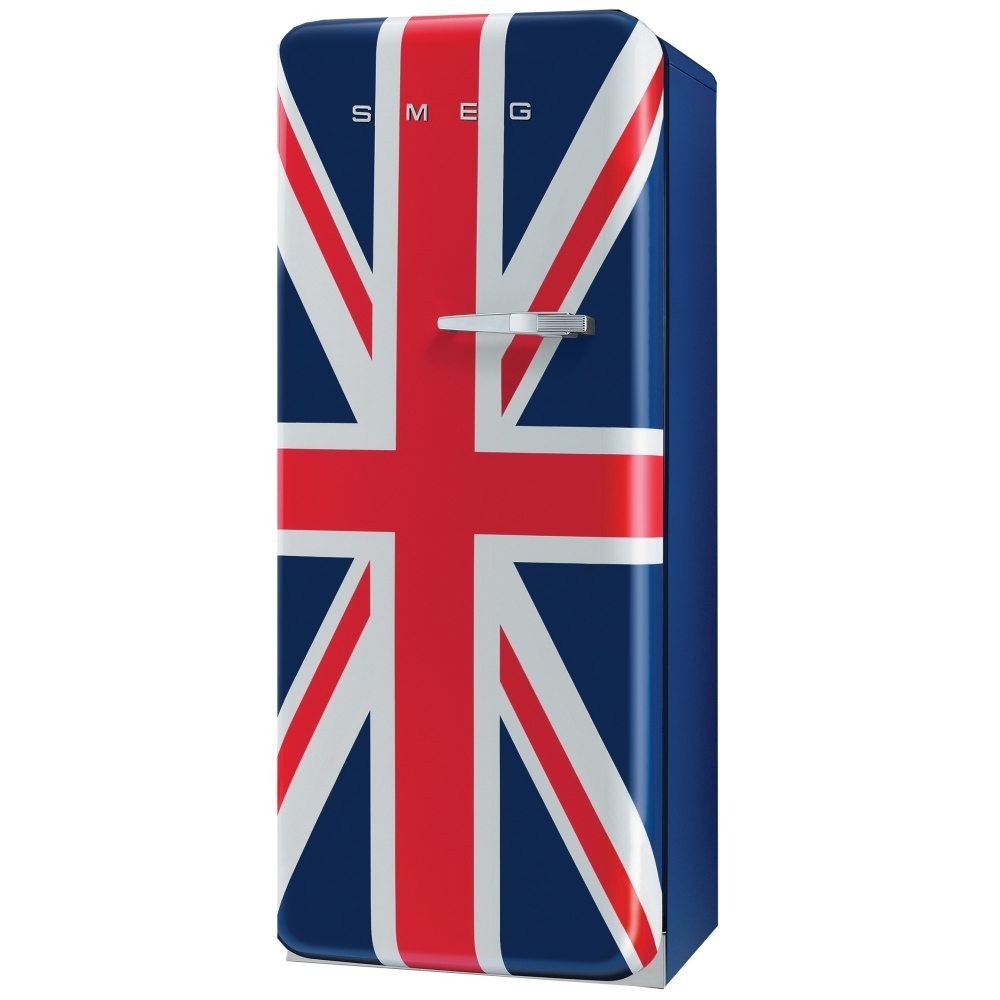 Smeg FAB28 Union Flag Retro Fridge Left Hinge | Freestanding | Fridge ...