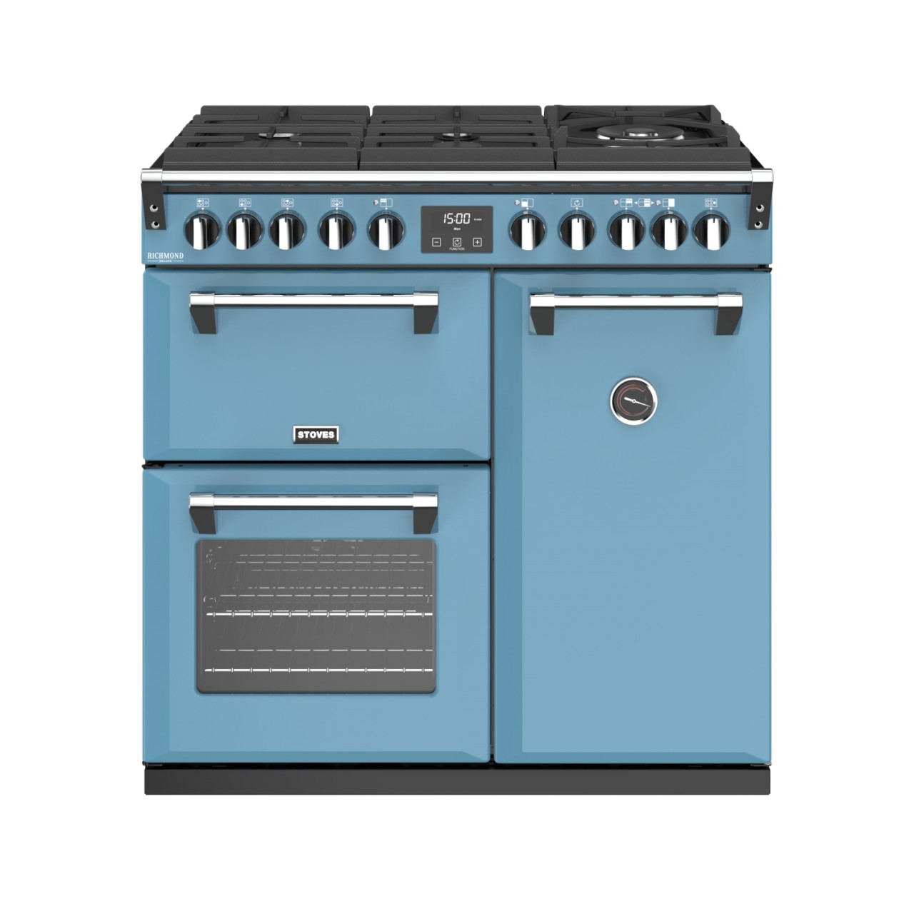 Stoves Richmond DX S900DF 90cm Wide Dual Fuel Range Cooker | 90cm ...