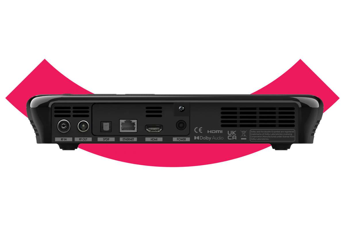 Humax FHR-6000T Freely PVR Recordable 4K Set Top Box in Black | G Craggs