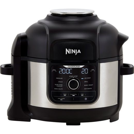 Ninja OP350UK Foodi 9-in-1 6L Multi-Cooker | Air Fryers | Compact ...