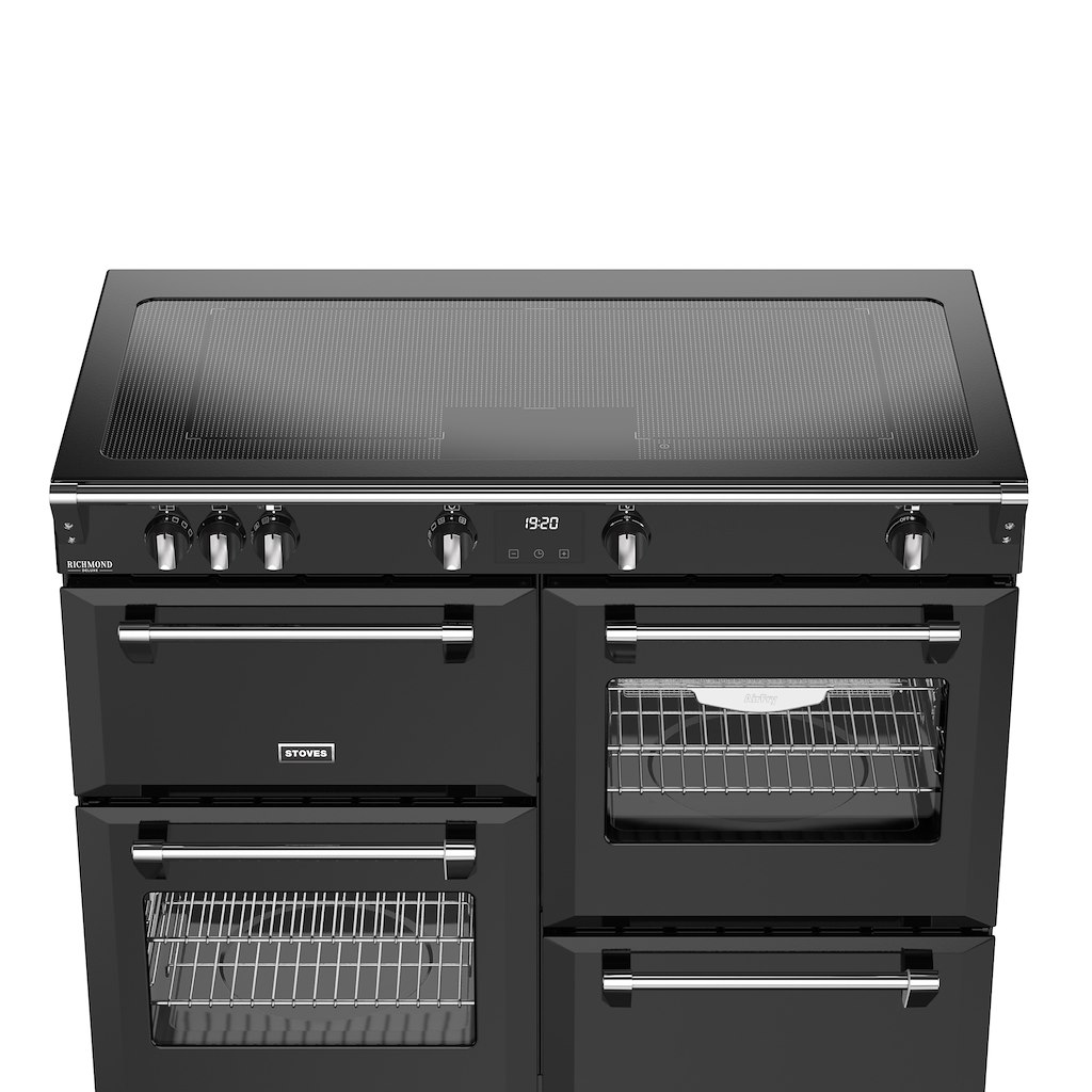 stoves, richmond dx, 100cm, electric, range cooker, zoneless induction ...
