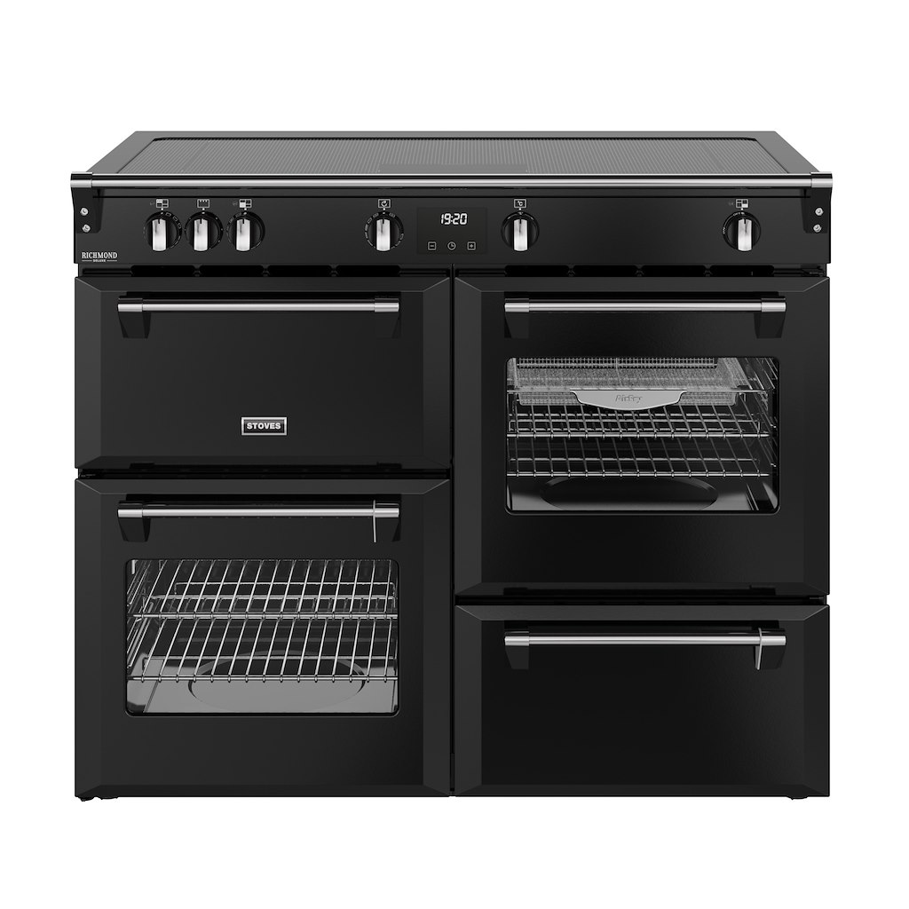 stoves, richmond dx, 100cm, electric, range cooker, zoneless induction ...