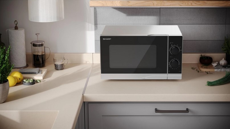 Sharp YC-PS201AU-S 20 Litres Microwave Oven Silver Launceston Cornwall ...