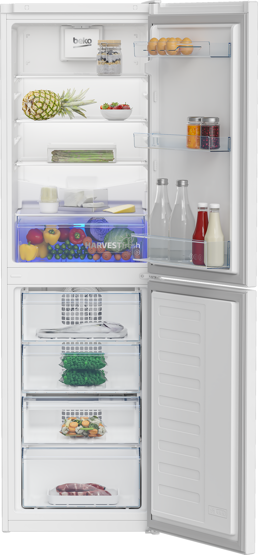 Beko CNG4582VW Frost Free Fridge Freezer Launceston, Cornwall, Devon ...