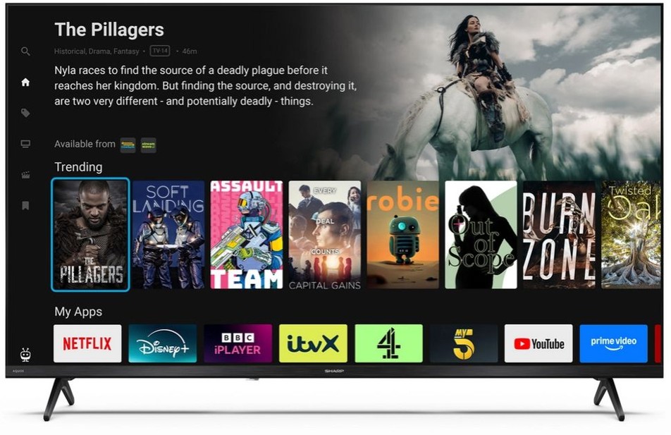 Sharp 40" Led TV 2T-C40HE2245KB | 33" - 43" | Televisions | TV, DVD & Audio | Hylands Electrical ...