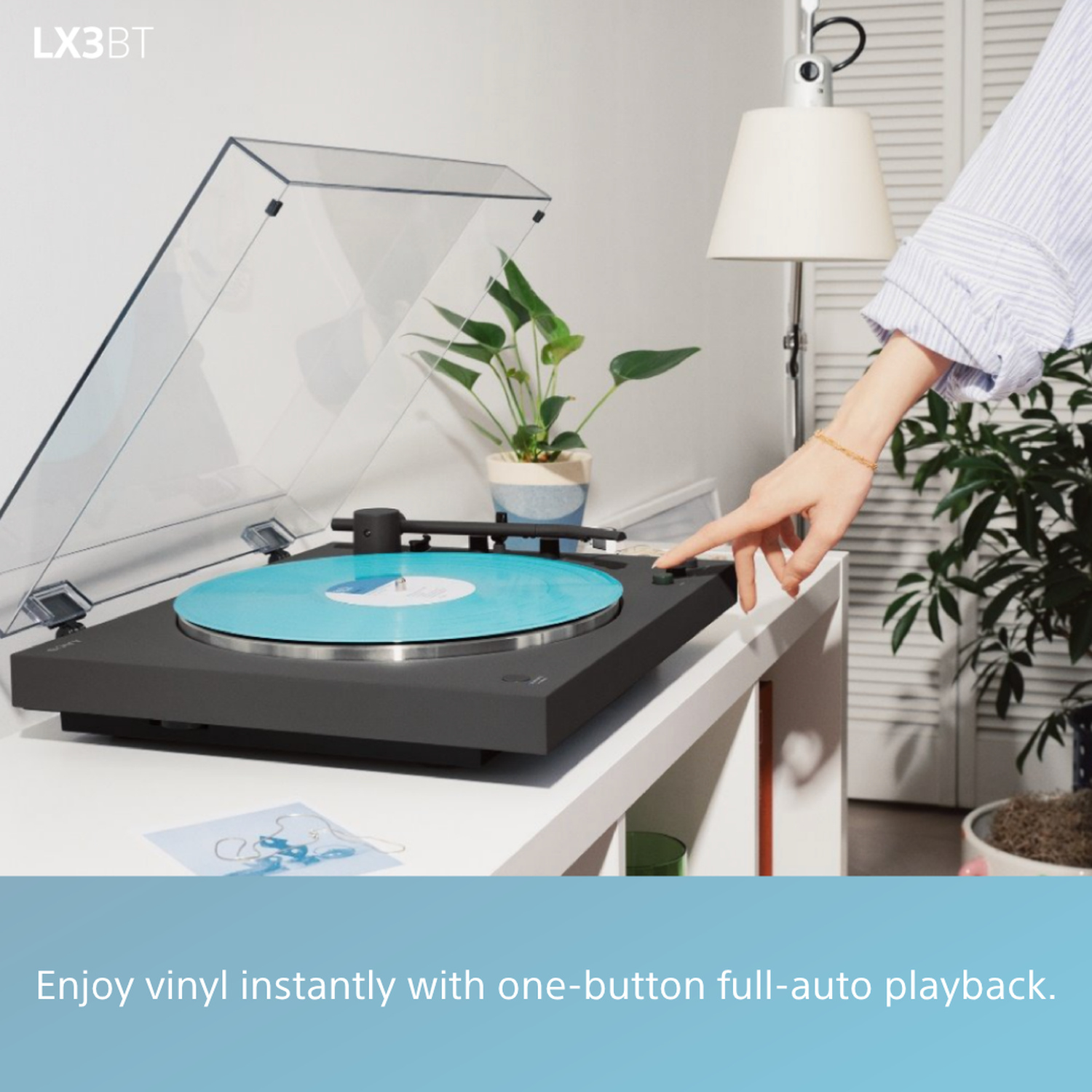 Sony PSLX310BTCEK Turntable with Bluetooth | Turntables | Audio | Sound ...