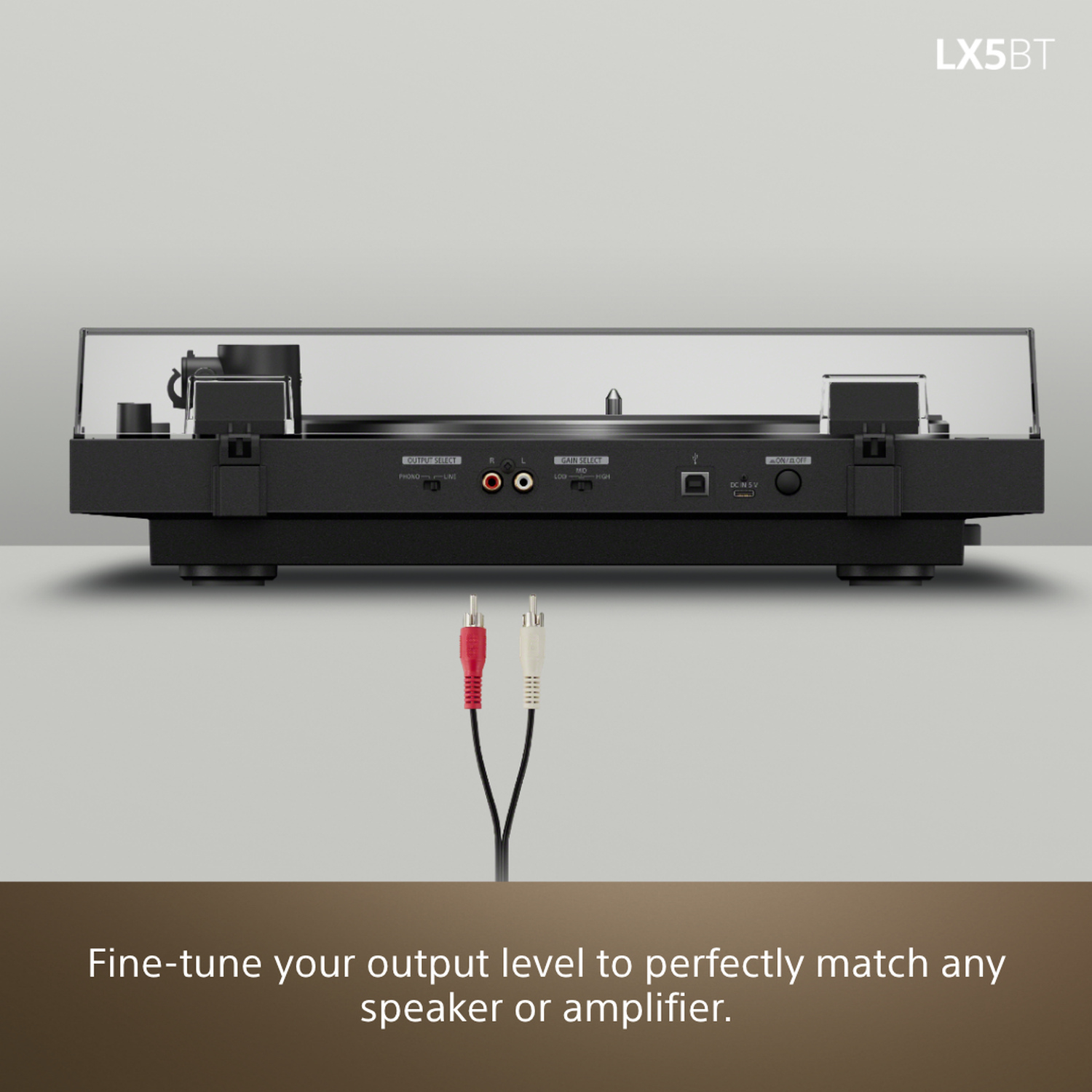 Sony PSLX5BT.CEK Turntable with Bluetooth | Turntables | Audio | Sound ...
