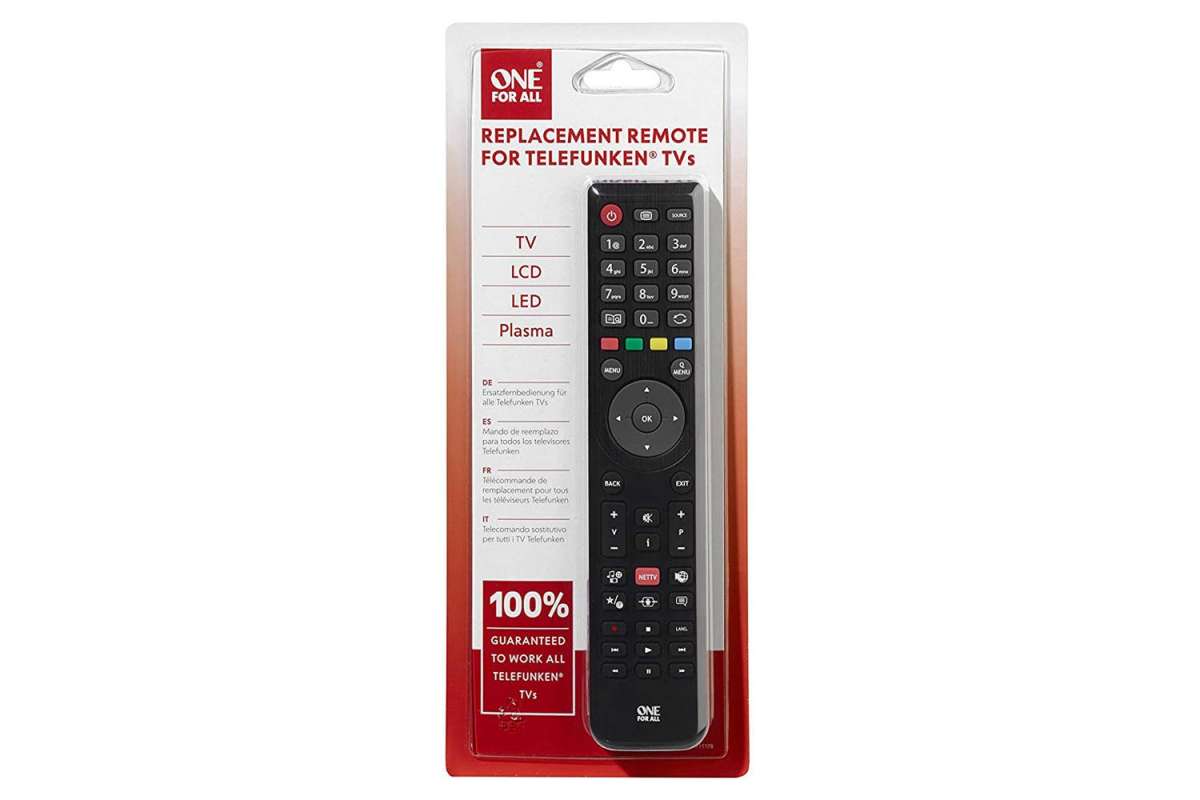 One-For-All URC1918 Walker Replacement TV Remote Control | Sherwoods